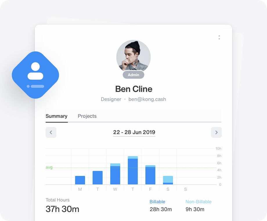Tack - Free time tracking app