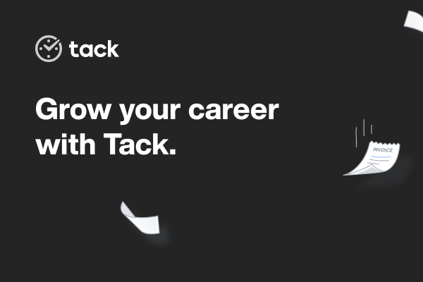 Grow your career with Tack. - Tack