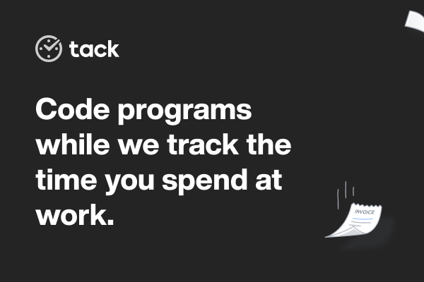 Free time tracking tool for developers - Tack